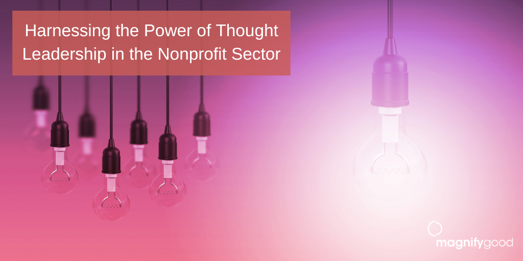 Harnessing the Power of Thought Leadership in the Nonprofit Sector ...